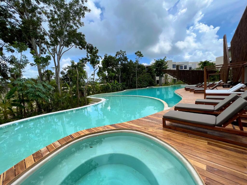 Best Pool in Tulum - New Condo w/ Private Parking, Tulum (updated ...