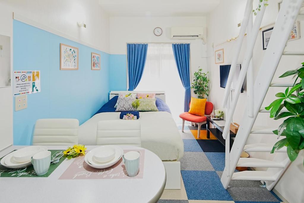 SC 106 Cozy Private Stay with Loft Near Station Free WiFi, Tokio ...
