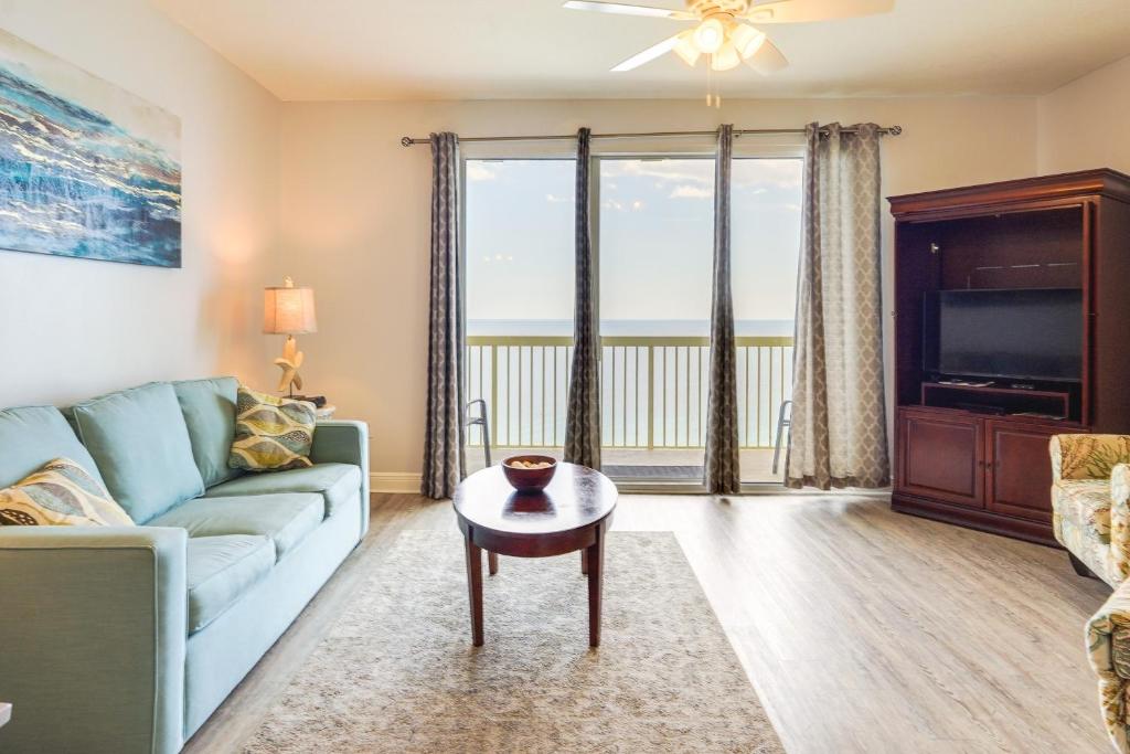 Balcony and Beach Access Oceanfront PCB Condo, Panama City Beach ...