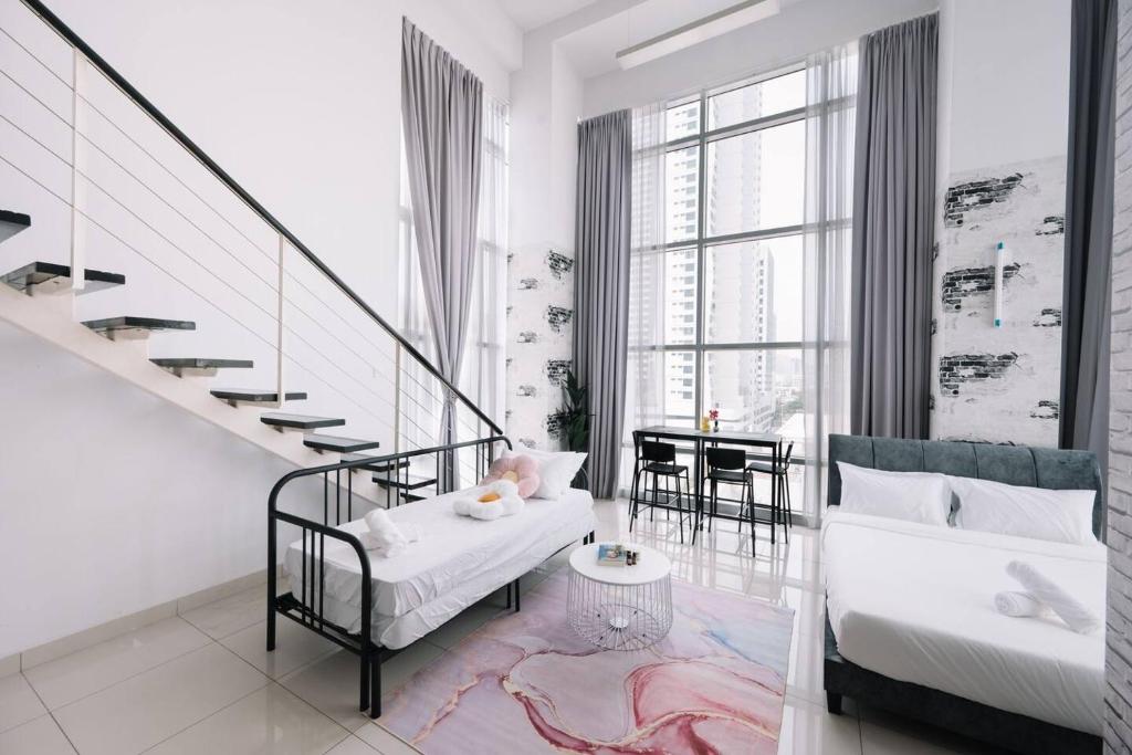 Snooze Maritime Luxury Duplex Suite 2Bedrooms 4-10pax, Jelutong (updated prices 2025)