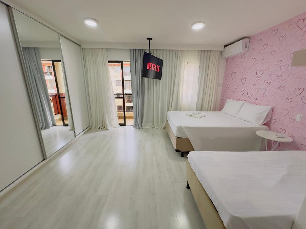 Flat Rosa encantador vista lago, Brasilia (updated prices 2024)