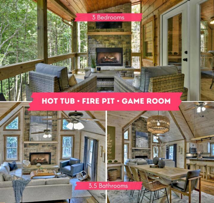 Autumn Escape Secluded Cabin Hot Tub Game Rm Curtis Updated Prices 2024