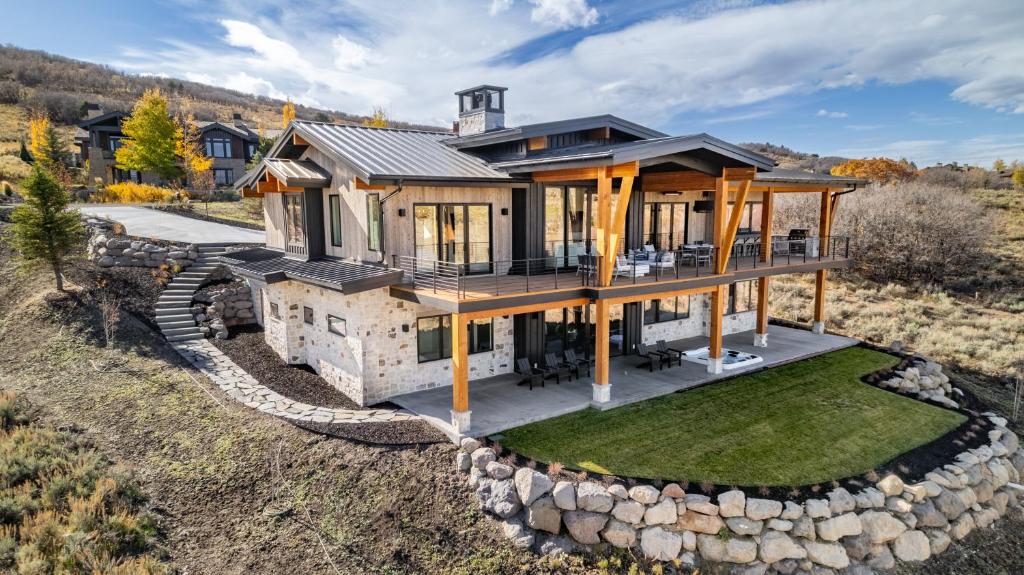 Impressive Tuhaye Home with Hot Tub, Pool Table, and Sweeping Mountain ...