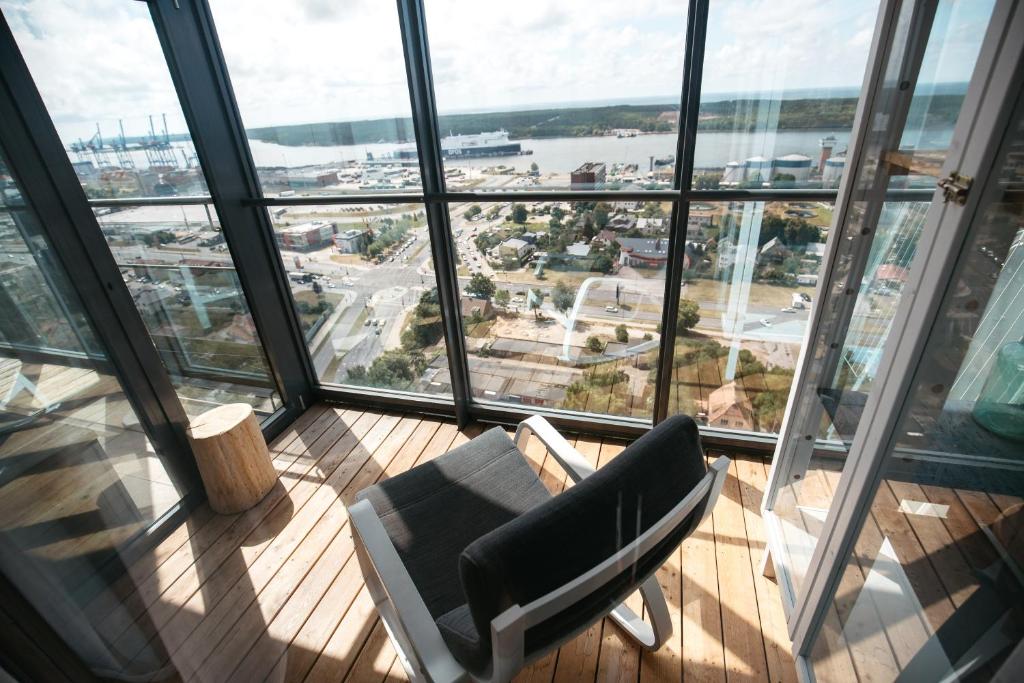 Sea view apartment on 24th floor!, Klaipėda (aktualisierte Preise für 2026)