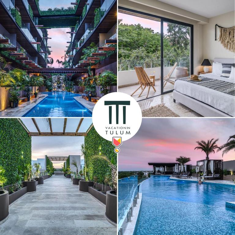 Fast-Wifi Sunset Studio Tulum with Rooftop and Pool SPA, Tulum (updated ...