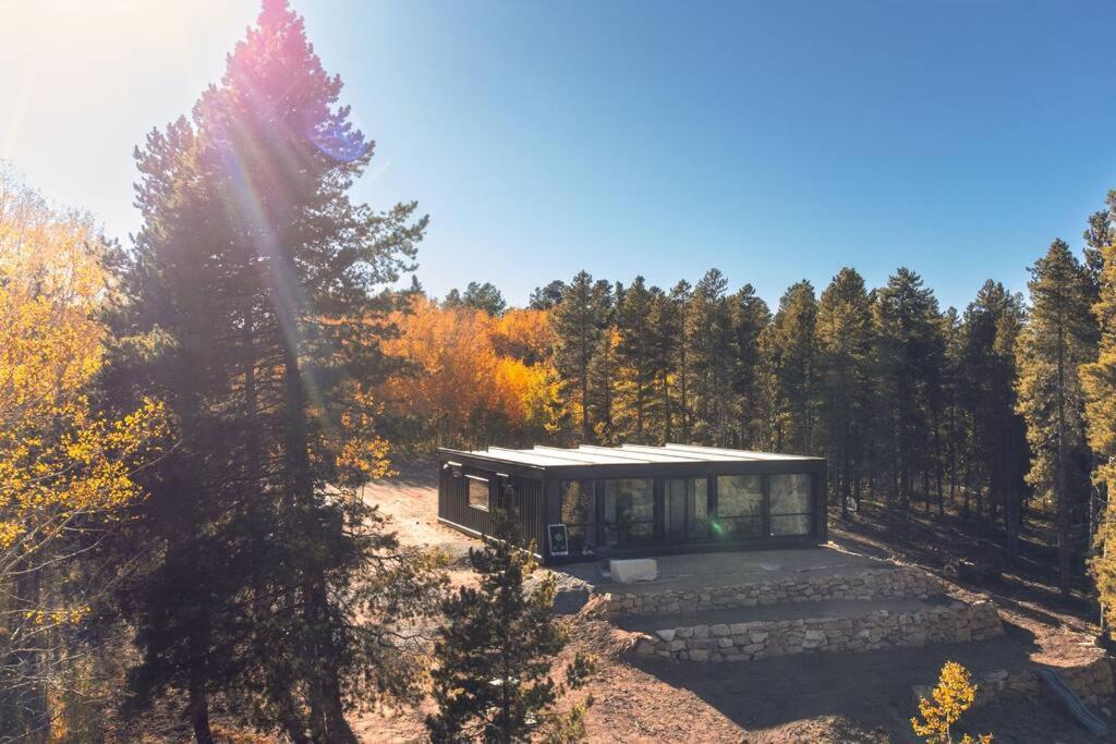 Luxury Lakefront Container Home with Sauna, Fishing, Mountain Views ...