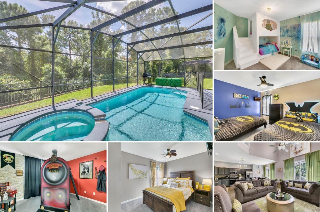 Resort Family Villa - 7 Bedrooms, Themed Rooms, Resort Access, Private ...