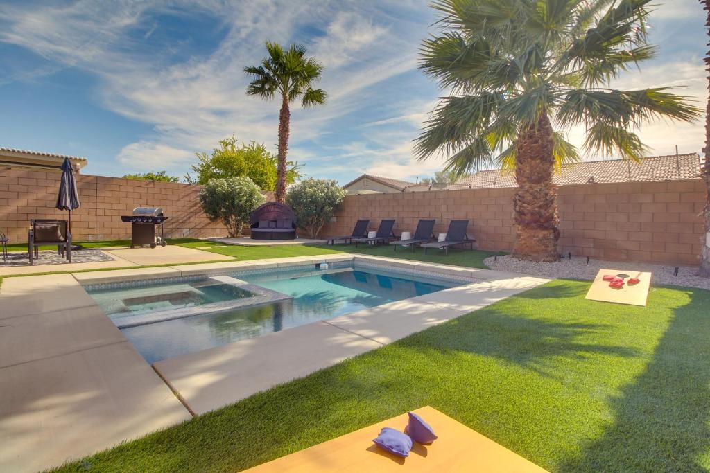 Game Room, Hot Tub and Gas Grill Chic Indio Oasis!, Indio (updated ...