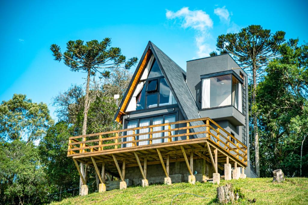 Chalé Topo Da Serra - Com vista incrível para seis pessoas, Urubici ...