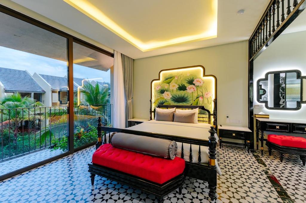 Lotus Villa Hoi An-3Brs-Pool-river view, 5 minutes to AB Beach, Hoi An ...