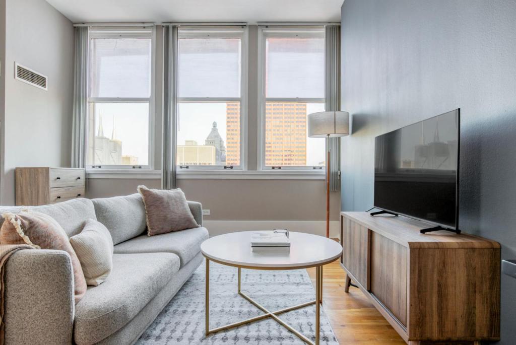 Ferienwohnung Loop Studio w Pool Gym nr Financial District CHI-811 (USA ...