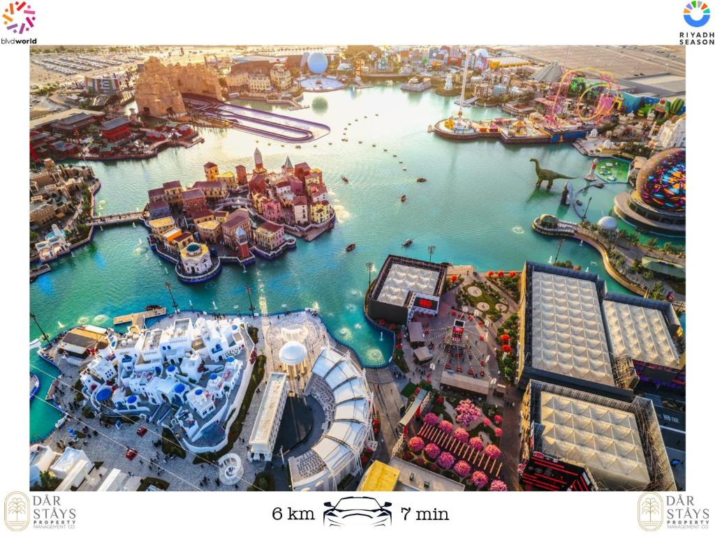 Luxurious two-bedroom apartment compound Al Malqa district, Riyadh ...