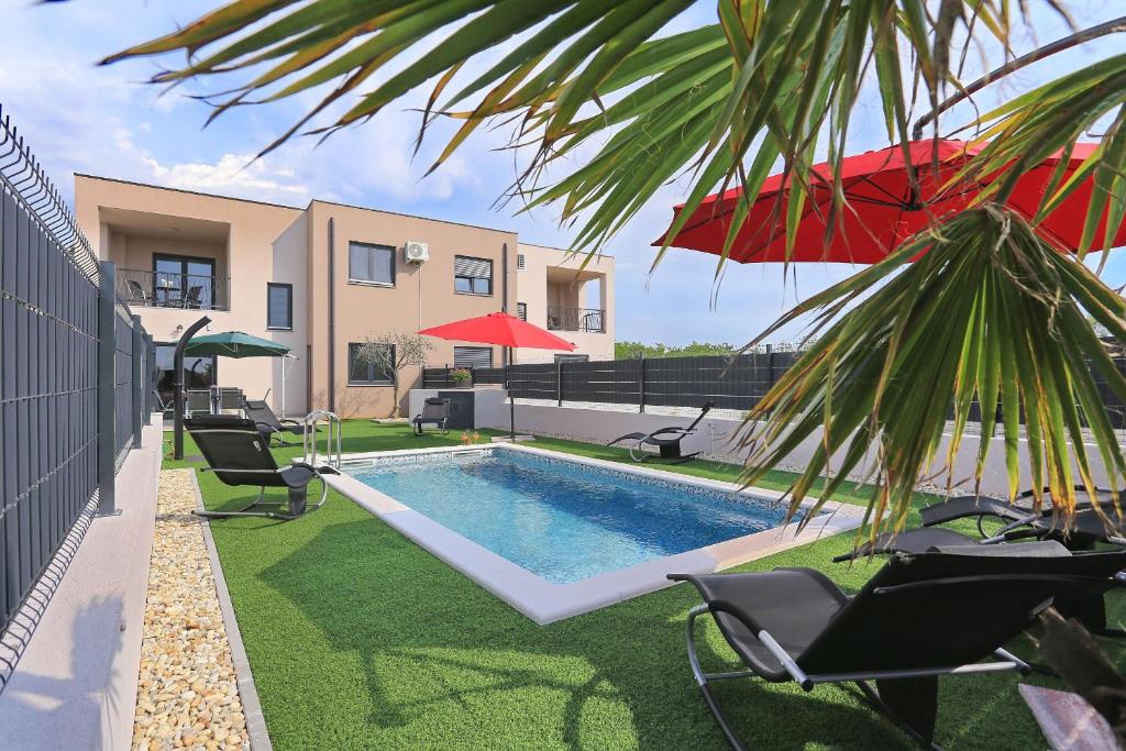 Villa Tri Palme with heated pool, Vrsi (aktualisierte Preise für 2025)
