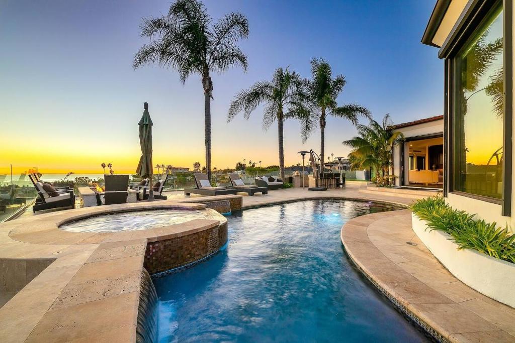 Ocean View Serenity with Theater and Heated Pool, San Diego (updated ...