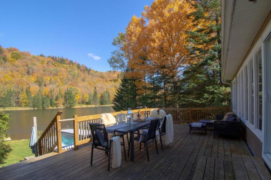 Eko Eau Chalet An Outstanding view that will delight you, Saint Adolphe ...