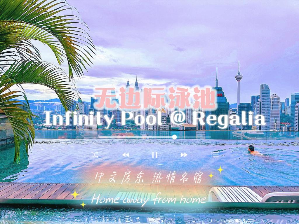 Modern Bauhaus Studio at Regalia KLCC Infinity Pool, Kuala Lumpur ...