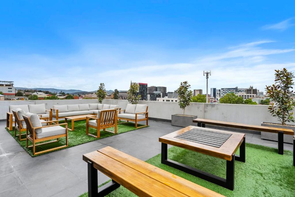 'City Luxe Oasis' Huge Terrace with Panoramic Views, Hobart (precios ...