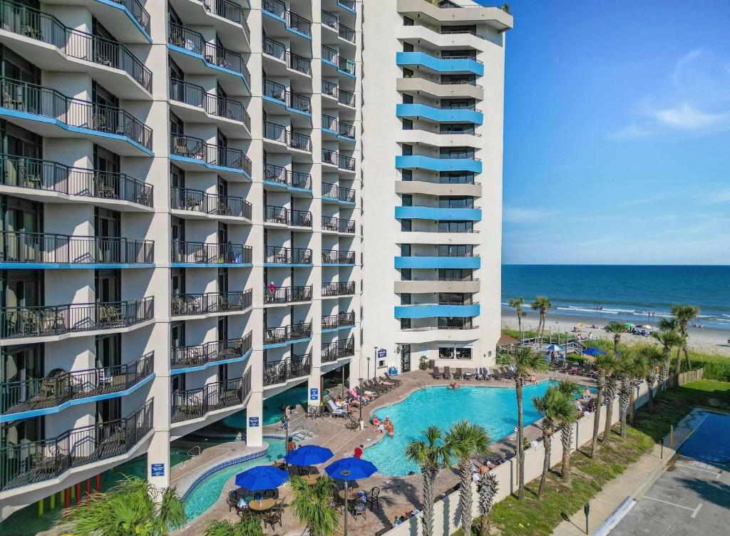 Ubicación Del Ocean Reef Resort Myrtle Beach En El Mapa Ocean Reef