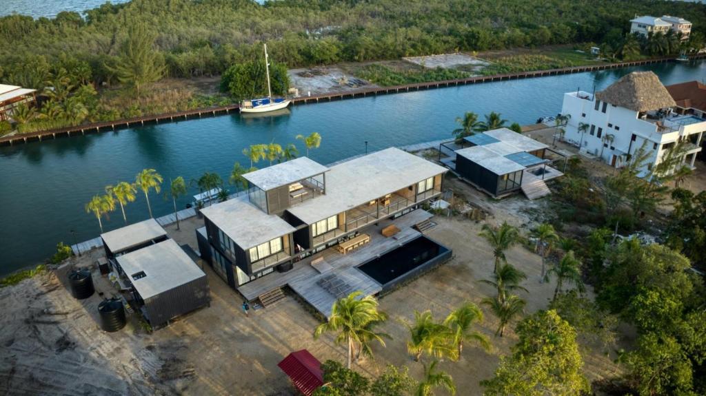 Modern Villa On Water