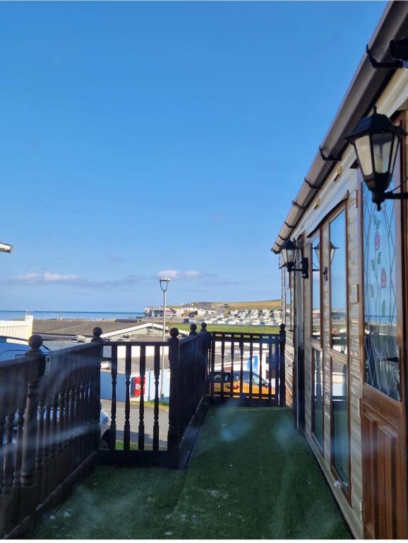 Sea viev Static Caravan in Clarach Bay Holiday Village, Aberystwyth ...