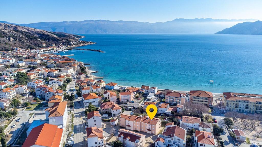 Nur 200 Meter zum tollen Strand in Baska, Baška (tarifs actualisés, 2026)