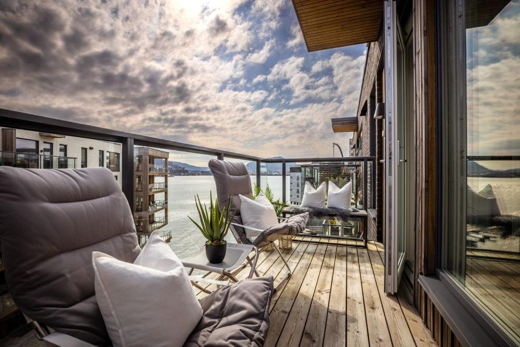 New penthouse apartment with sea view in Bergen centrum, Bergen ...