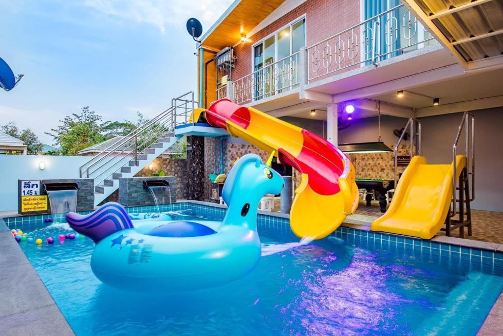 บ้านพักBlue poolvilla huahin,华欣（2025年最新房价）