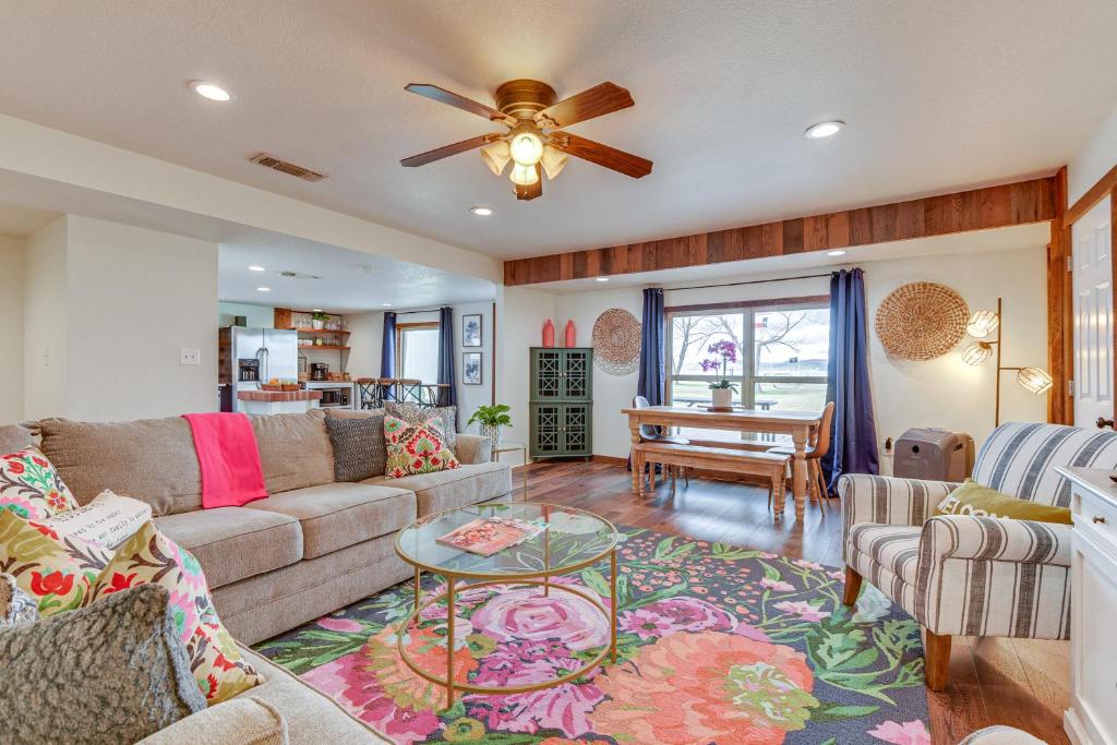 Lakefront Graford Home with Fire Pit and Private Dock!, Graford ...