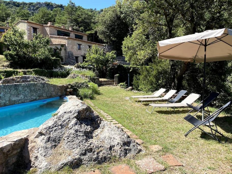 Mas Nou Casa rural con piscina y vistas espectaculares, La Selva del ...