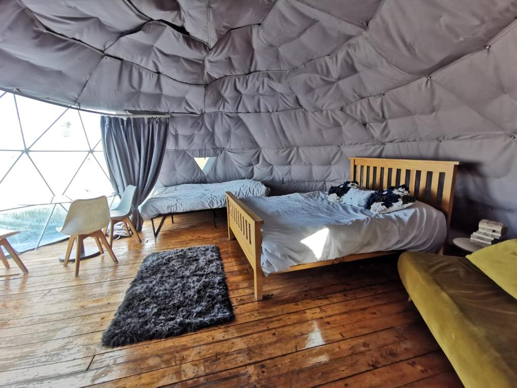 Dome with Hot Tub, Heated, Lincoln, Projector, Firepit, Lincoln ...