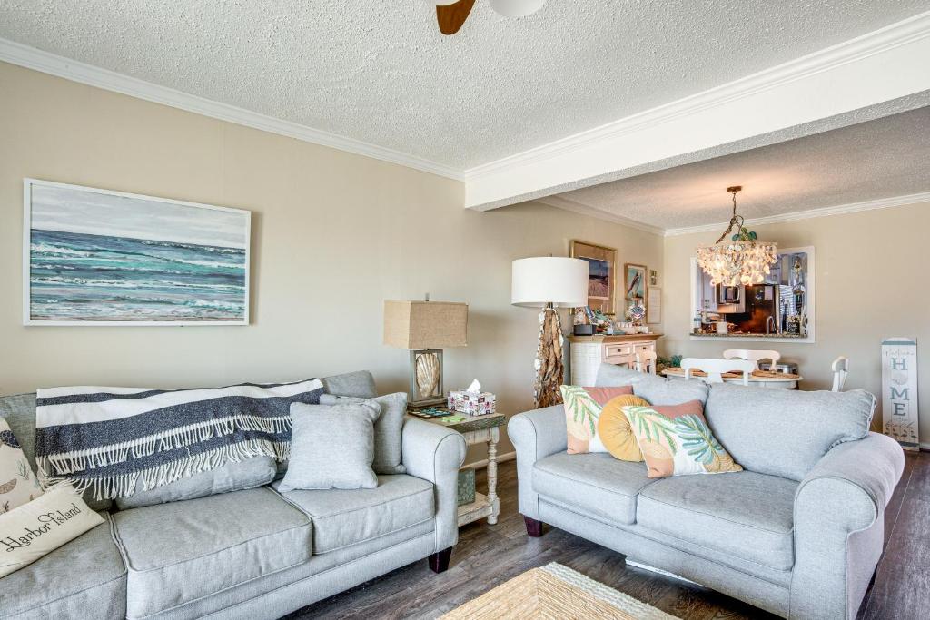 St Helena Island Condo on Private Island with Deck!, Oceanmarsh ...