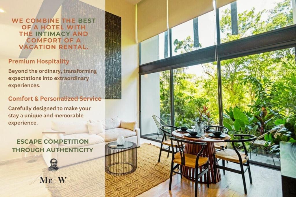 Trendy Jungle Loft, Roof Pools, Gym, Beach 10 Min, Tulum Pueblo ...