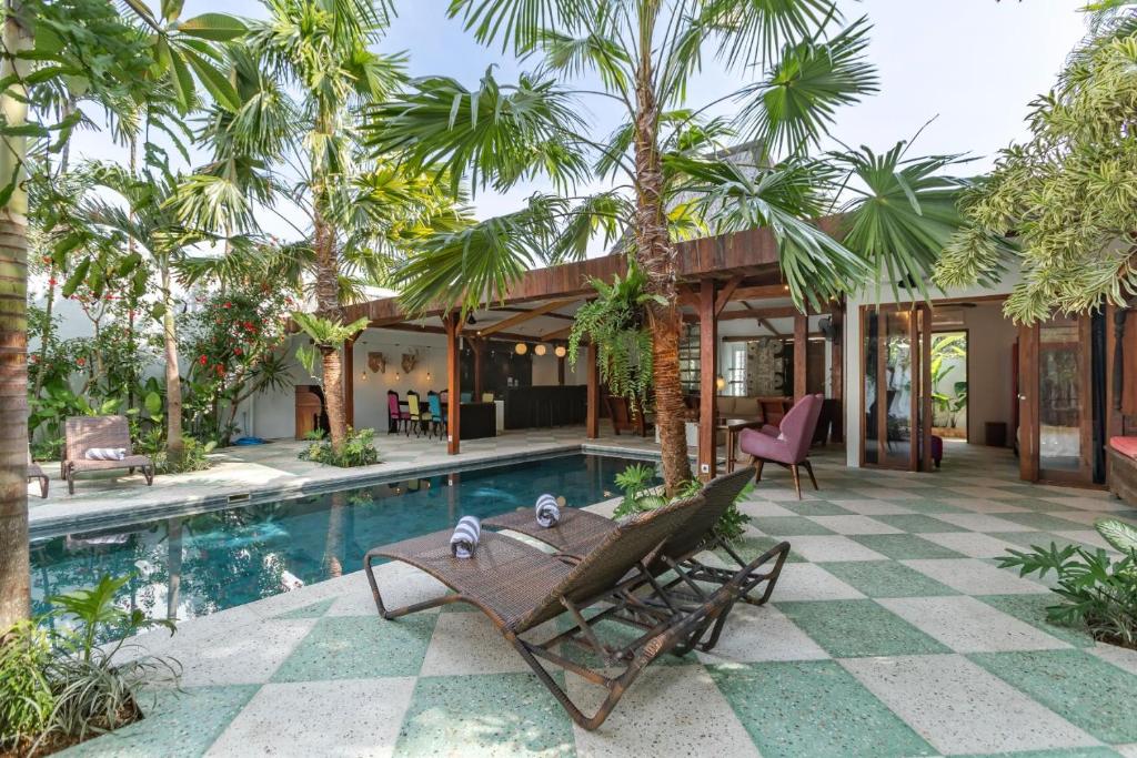 Villa Gambar - Comfortable Modern Mix 3BR Villa with Large Private Pool ...