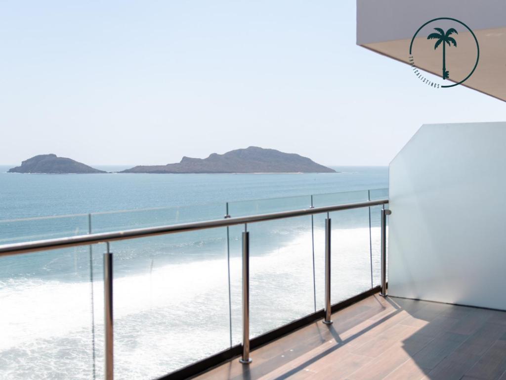 Terraza con Vista al Mar, BBQ y Piscina, Mazatlán (tarifs actualisés, 2025)