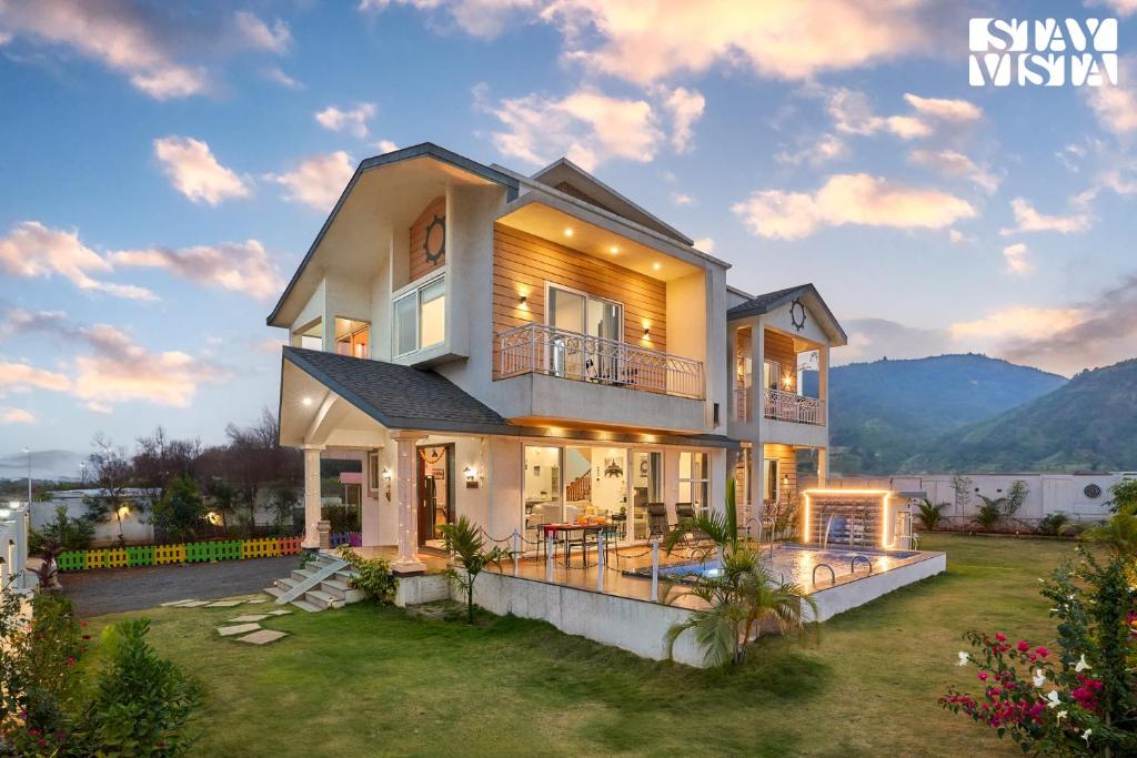 StayVista's Kaarma Villa - Valley-View Villa with Outdoor Pool, Lawn ...