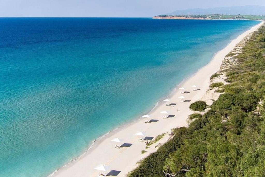 Suave Sani Villa with shared pool, Sani Beach – Tarifs 2024