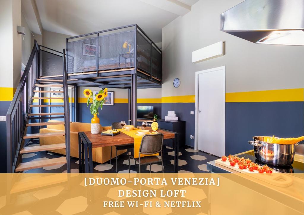 [Duomo-Porta Venezia] Design Loft Giallo 2, Milan (tarifs actualisés, 2025)