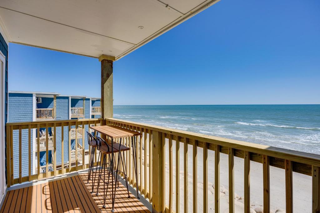 North Topsail Beach Condo with Ocean-View Balcony!, North Topsail Beach ...