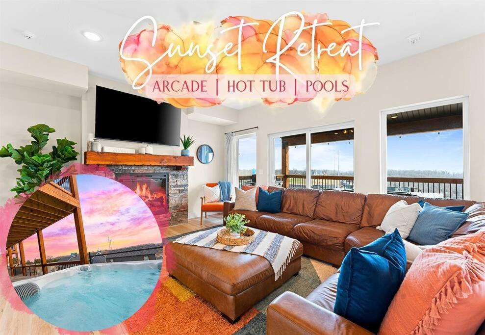 Branson Luxury: 9BR, Hot Tub, Arcade, Pools, Branson (updated prices 2025)