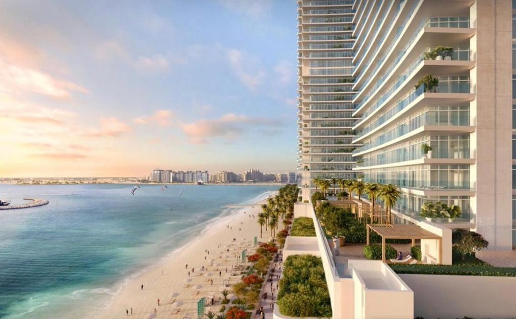 Luxury apartment with private beach at Emaar Beachfront, Dubai (updated ...