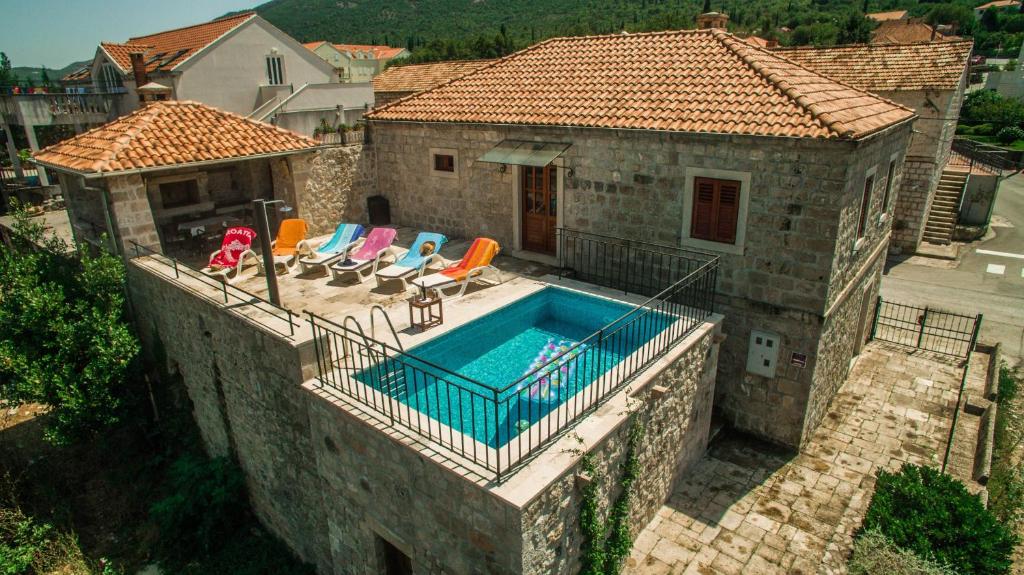 Rustic Villa Petrosa with pool near Dubrovnik, Gruda (updated prices 2025)