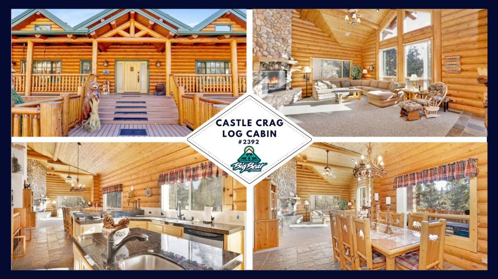 2392-Caslte Crag Log Cabin cabin, Big Bear Lake – Tarifs 2024