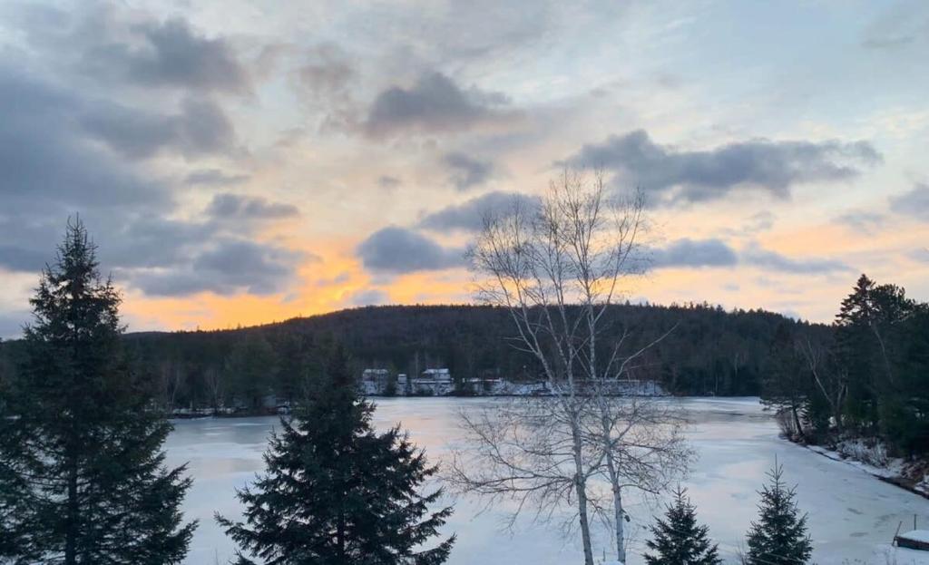 Magnifique chalet au bord du lac avec Spa, Saint-Alexis-des-Monts ...