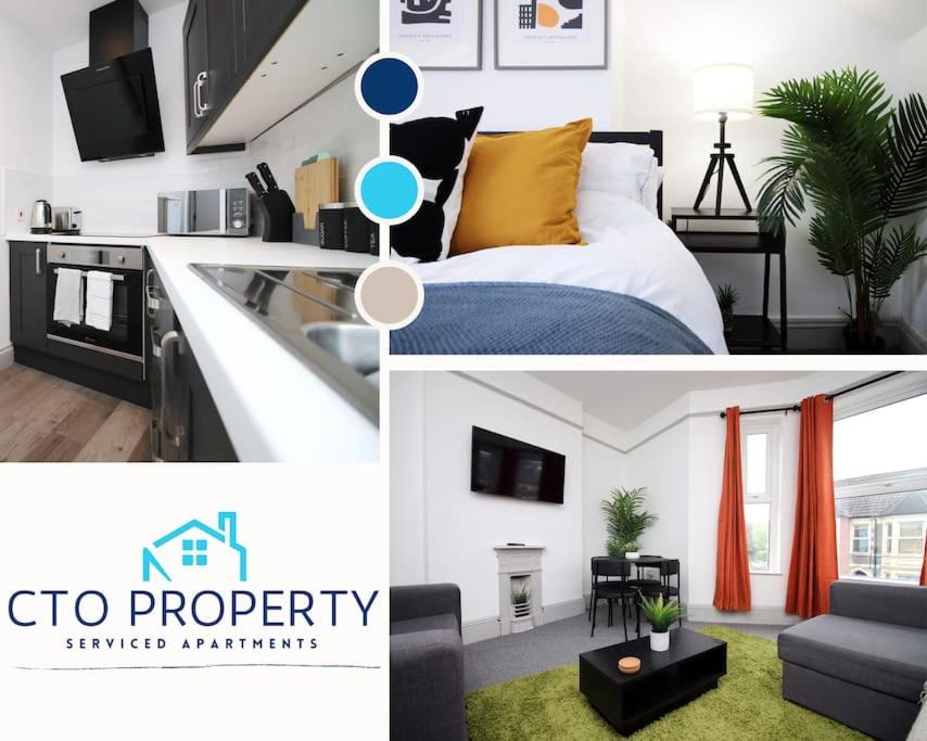 2 Bed Flat near Stadium with Street Parking by CTO Serviced Apartments ...
