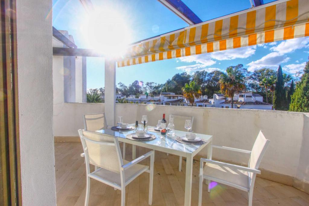 2036 modern golden beach duplex penthouse, Marbella (updated prices 2024)