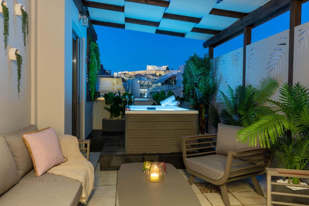 Acropolis View & Spa Penthouse apartment, Athènes (tarifs actualisés, 2026)