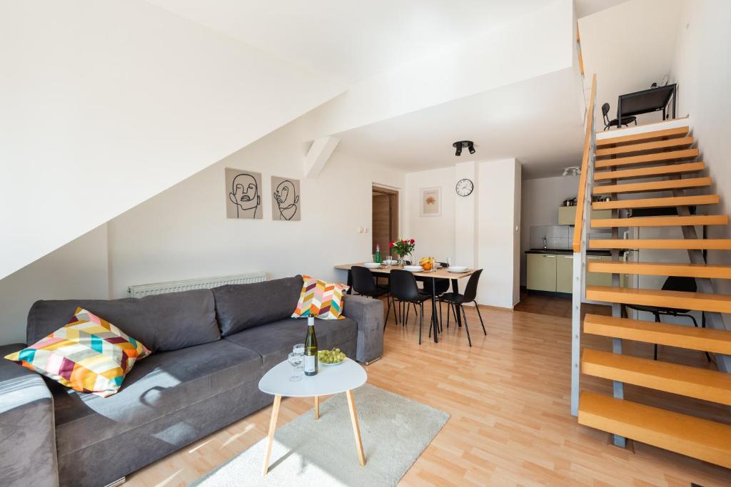 2-level apartment with large balcony, Prague (updated prices 2025)