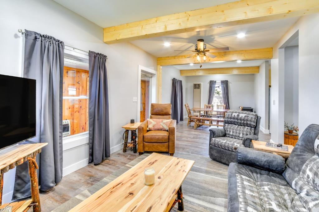 All-Season Seney Home with Private Yard and Fire Pit!, Seney (updated ...