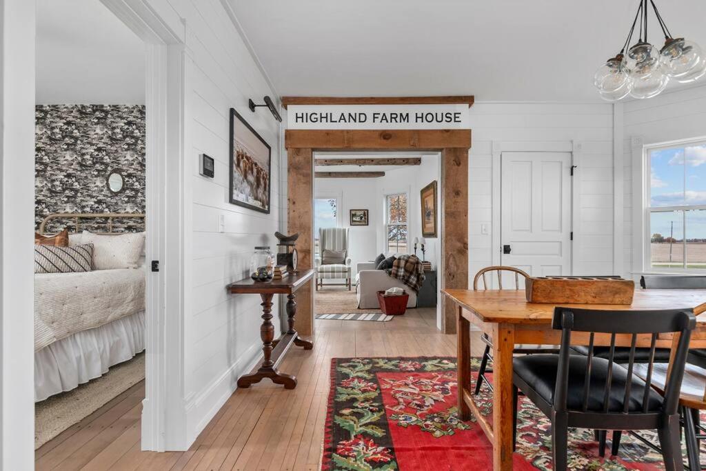 Highland Farmhouse Countryside Retreat with Farm Charm, Van Dyne ...