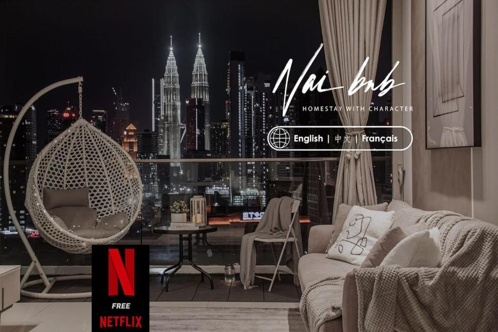 Chic Grey Getaway with Spectacular KLCC View, Kuala Lumpur (updated ...